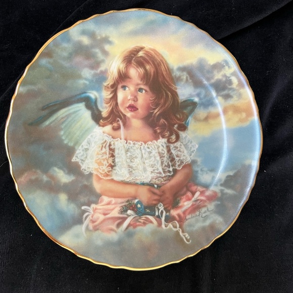 The Bradford Exchange | Accents | Angel Of Sharing Plate 373g By Sandra ...